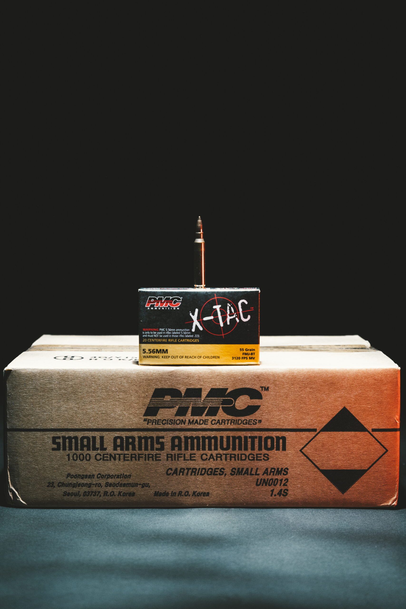 PMC X-TAC 5.56×45 55 GR – 1000 Round Case (LOW SHIPPING, NO TAX OUTSIDE ...