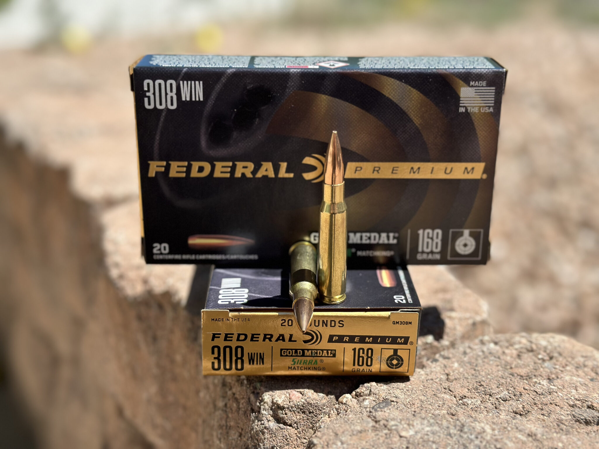 Federal .308 Gold Medal Match 168 GR SMK – 20 Round Box (LOW SHIPPING ...