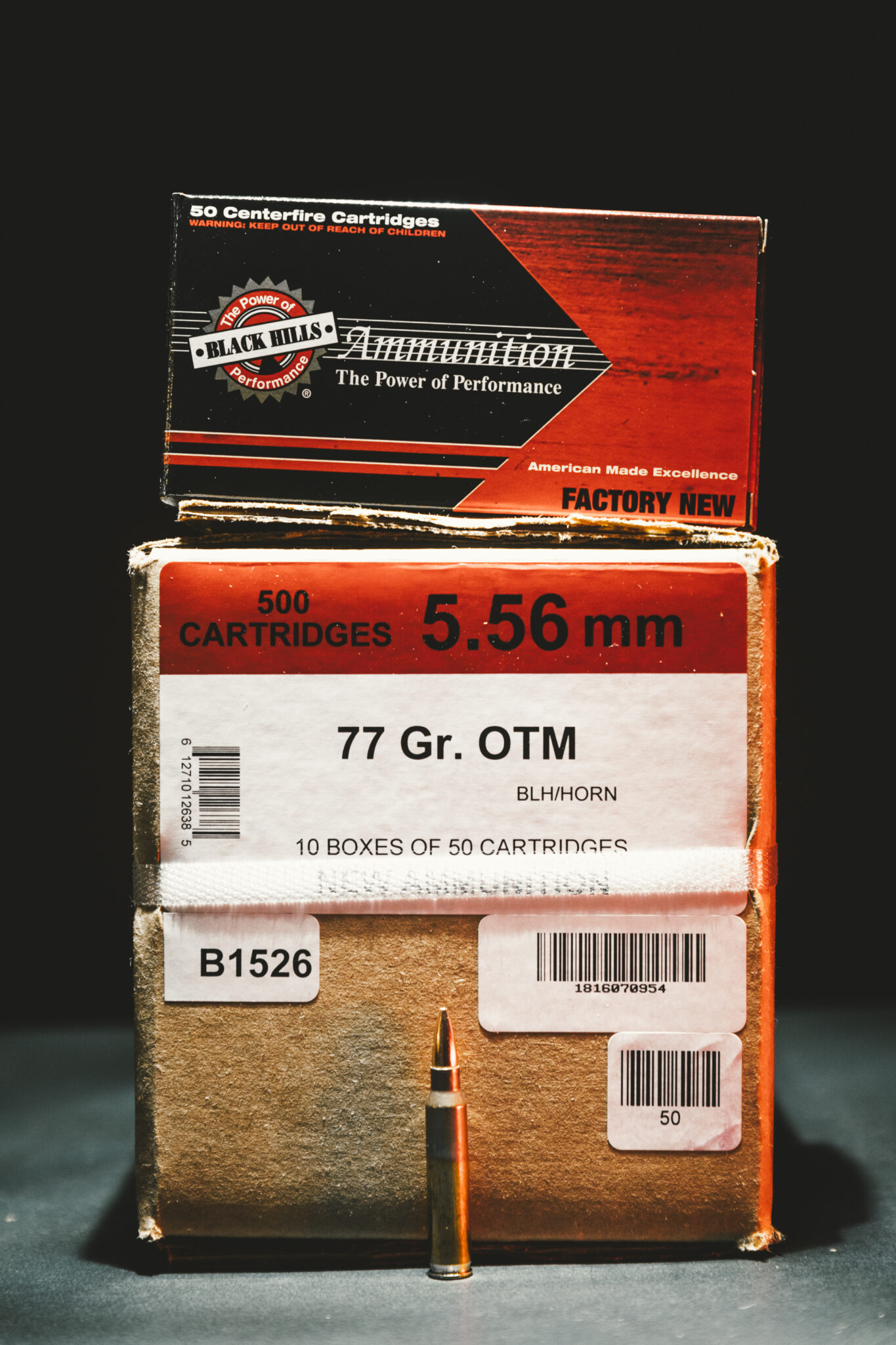 Black Hills 5.56x45 77 GR OTM - 500 Round Case (NO TAX OUTSIDE AZ ...