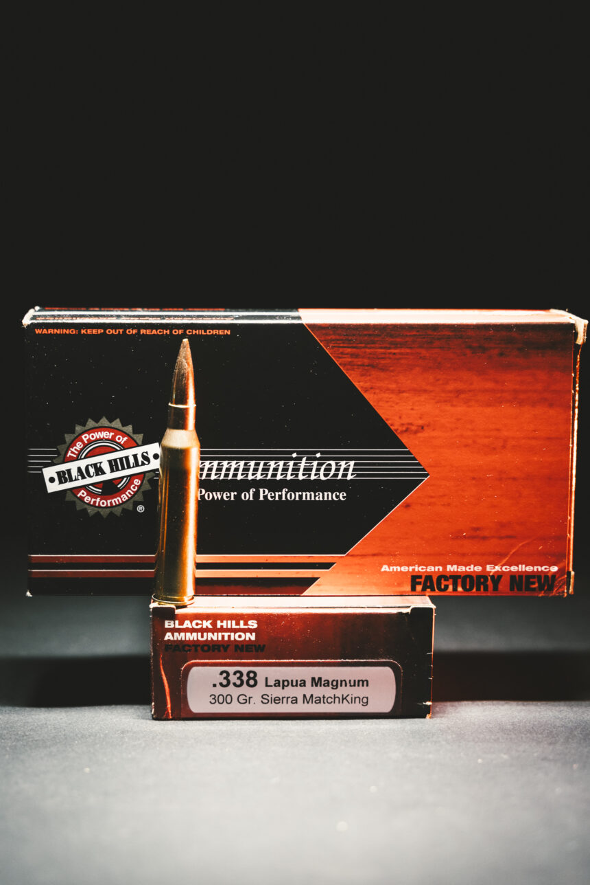 Black Hills .338 Lapua Mag 300 GR SMK - 20 Round Box (NO TAX OUTSIDE AZ ...