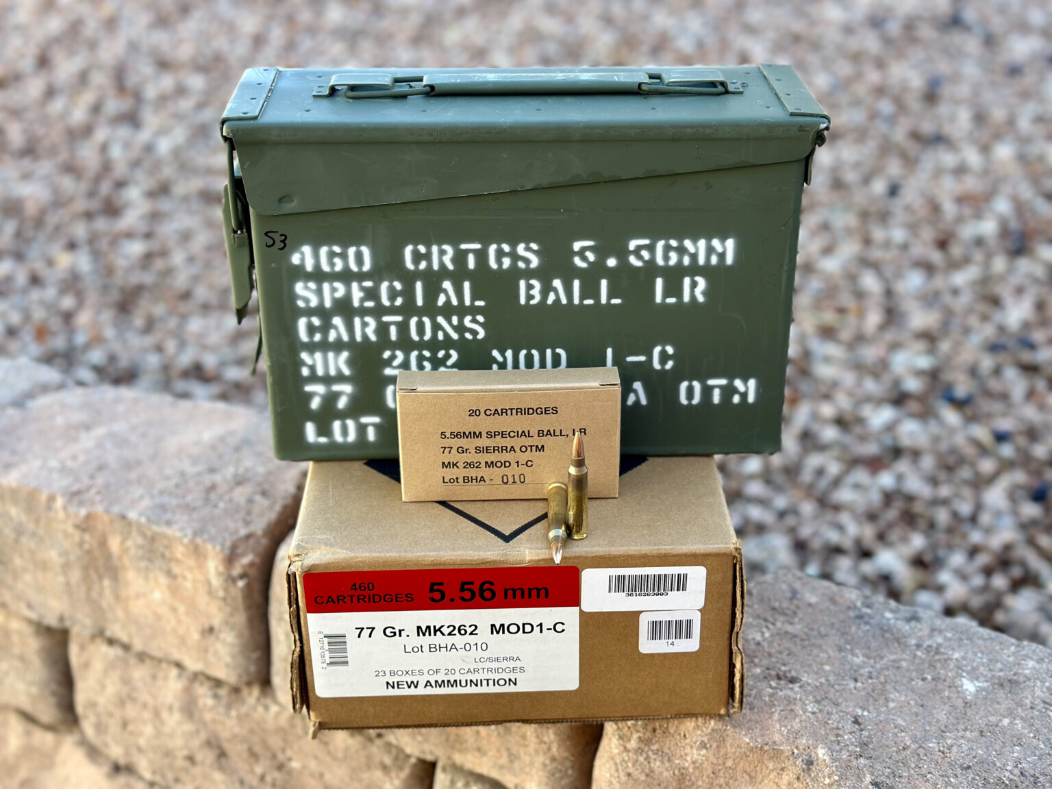 Black Hills 5.56×45 77 GR MK262 – 460 Round Ammo Can (FREE SHIPPING, NO ...