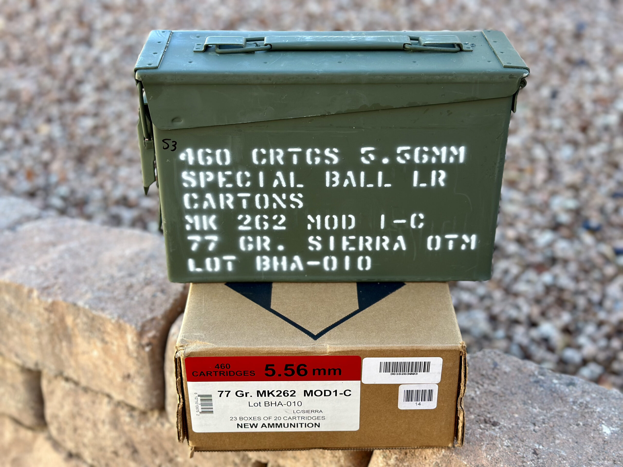 Black Hills 5.56×45 77 GR MK262 – 460 Round Ammo Can (FREE SHIPPING, NO ...
