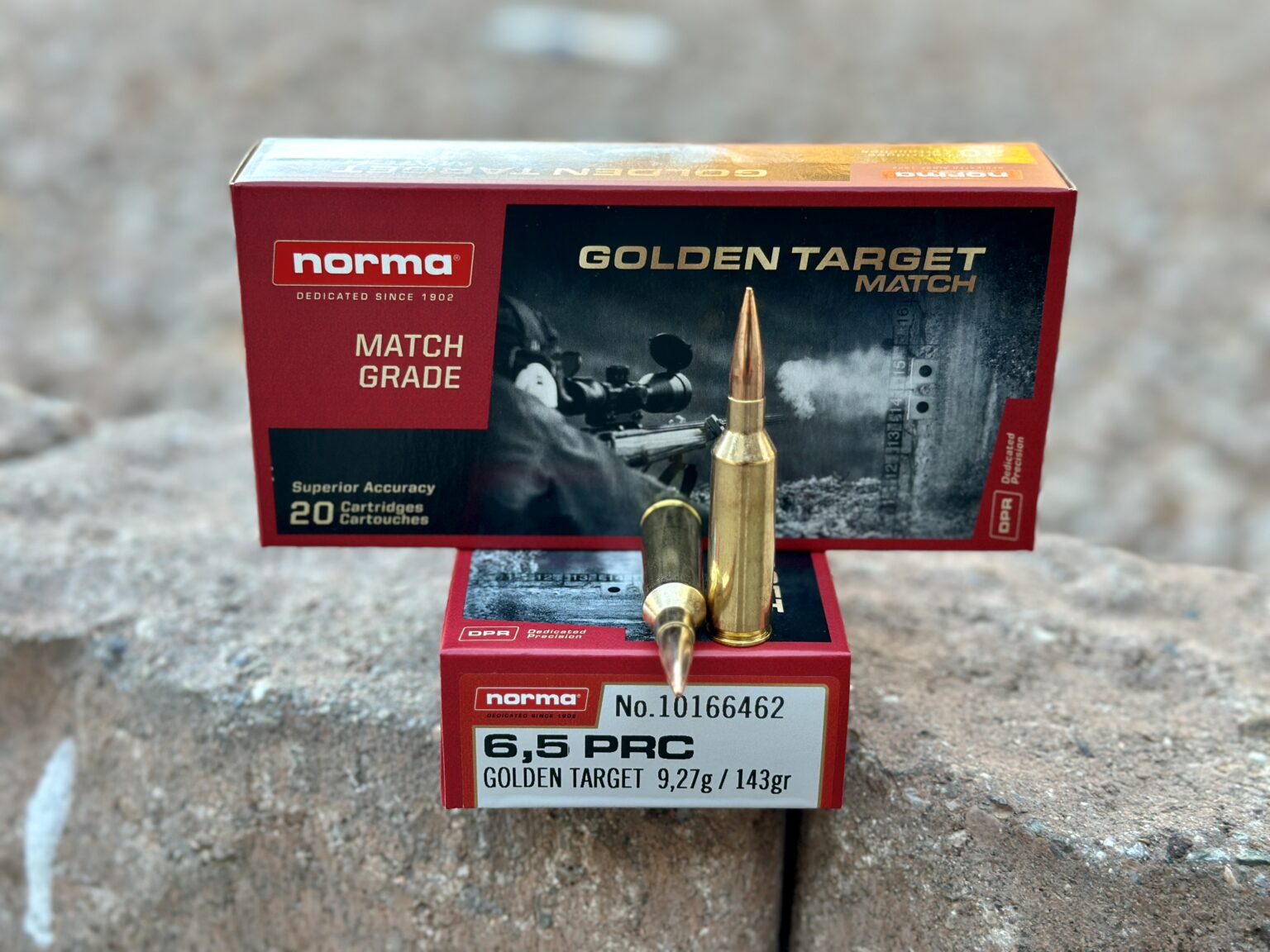 Norma Golden Target Match 6.5 PRC 143 GR - 20 Round Box (LOW SHIPPING ...
